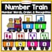 Number Train, Number Activities, Counting, Number Recognition, Number ...
