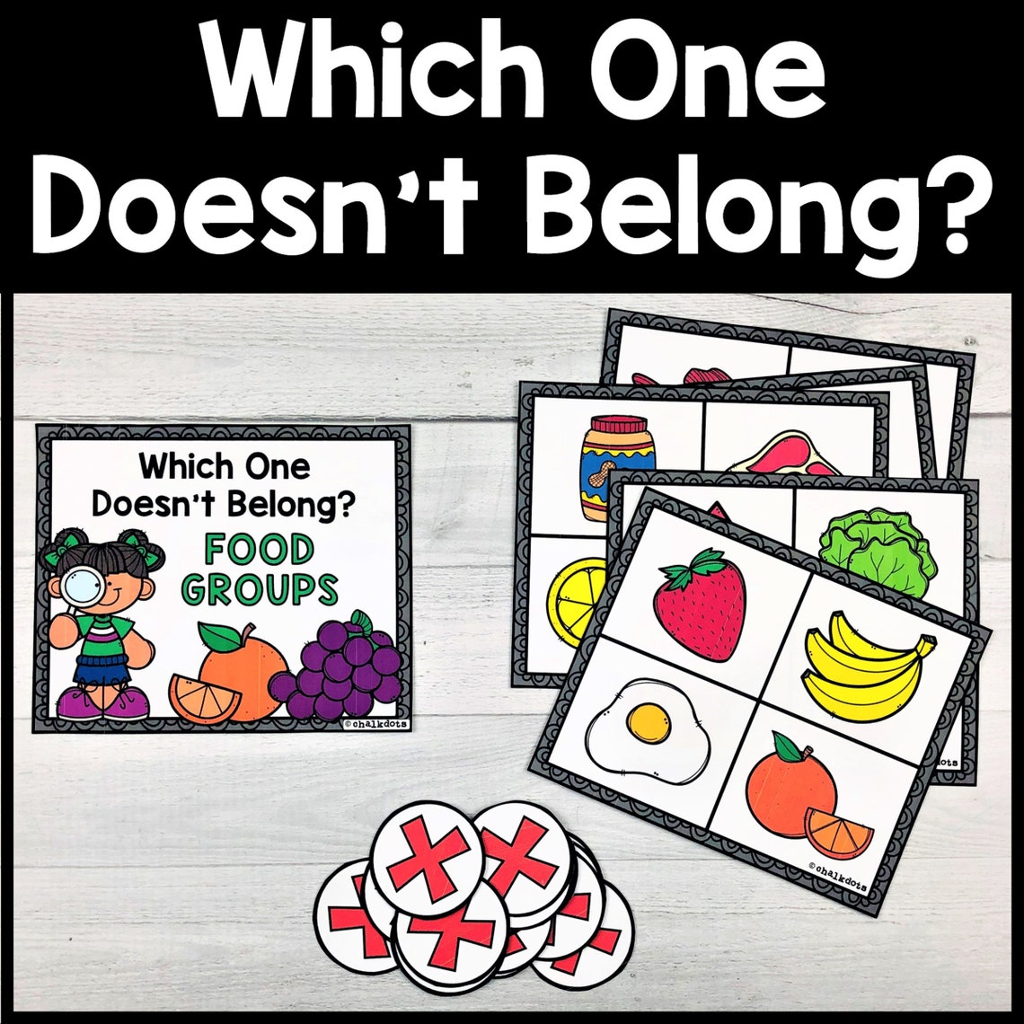 Food Groups, Healthy Eating, Nutrition Activity, Which Food Doesn't ...