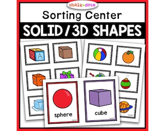 2D and 3D Shapes and Positions Task Cards - Etsy