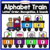 Alphabet Train, Alphabet Activity, Letter Sounds, Letter Recognition ...
