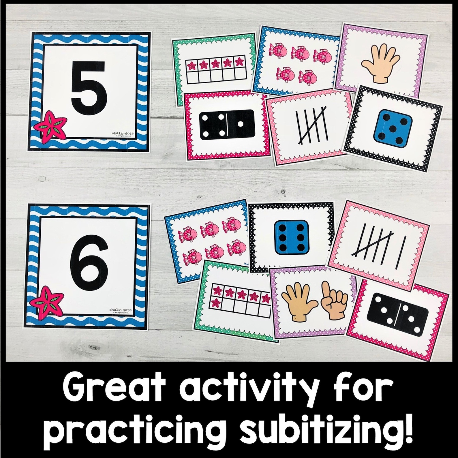 Number Sort, Number Sense, Counting, Subitizing, Flashcards, Math ...