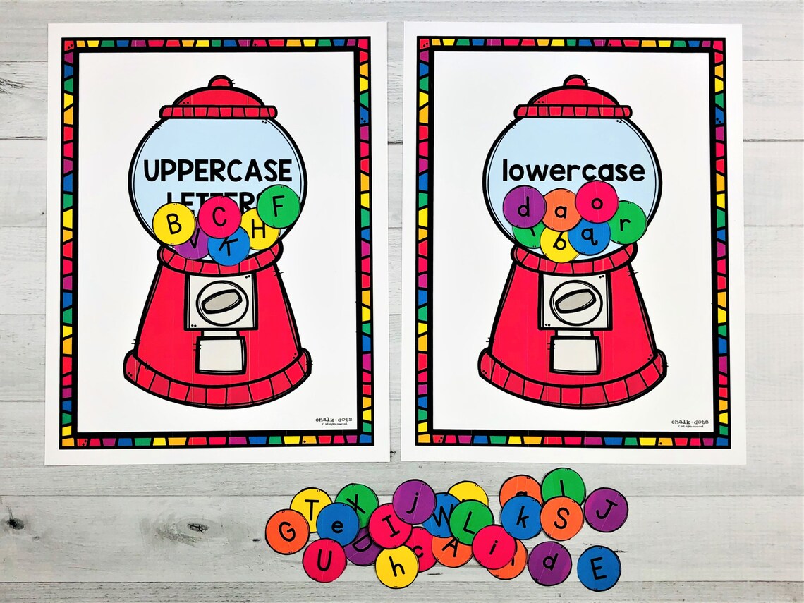Uppercase Vs. Lowercase Letter Sort Sorting Letters - Etsy Uppercase Vs. Lowercase Letter Sort Sorting Letters - Etsy