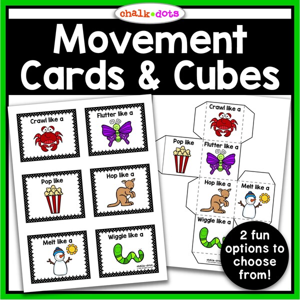 Movement Cards - Etsy