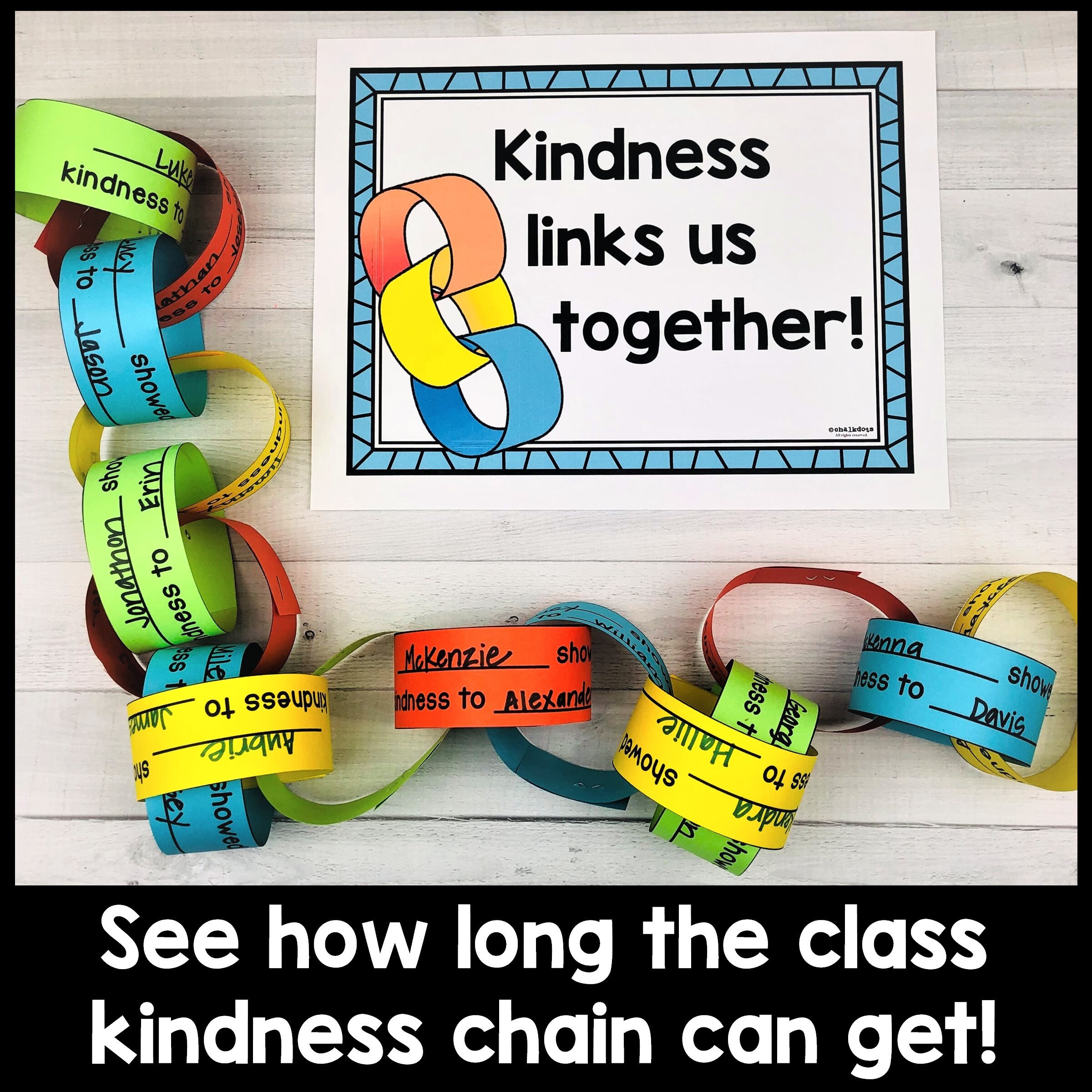 Kindness Activities and Posters, Random Acts of Kindness, Year-long ...