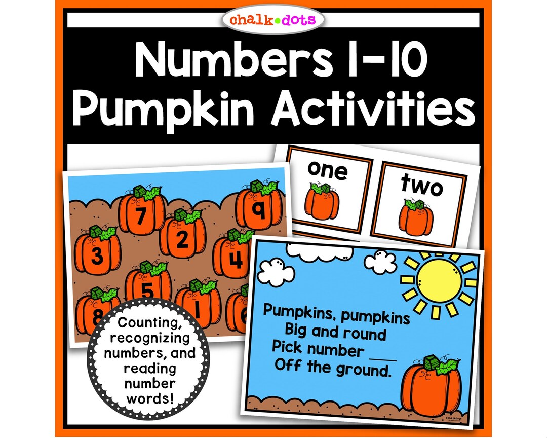 Counting to 10, Number Recognition, Reading Number Words, Preschool ...