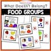 Food Groups, Healthy Eating, Nutrition Activity, Which Food Doesn't ...