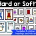 Hard and Soft Sort, Hard Vs Soft Sorting Activity, Preschool, Prek ...