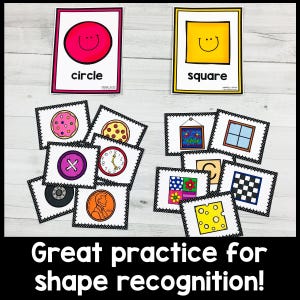 Shape Sorting, Shape Recognition, Sorting Shapes, Preschool, Prek ...