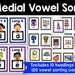 Vowel Sounds, Medial Vowels, Short and Long Vowel Sounds, Phonics ...