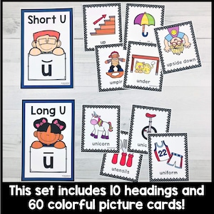 Vowel Sorting Activity, Beginning Sounds, Short and Long Vowel Sounds ...