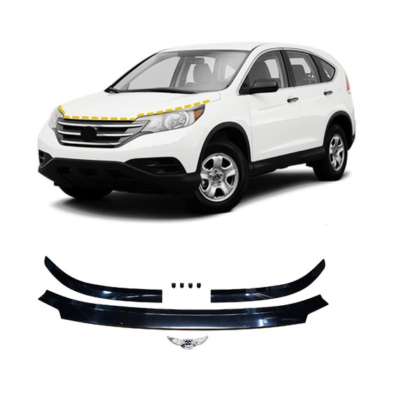 Hood Shield Protector Bug Deflector for Honda CR V 2012 2016 3pcs Black Tape on Style Etsy