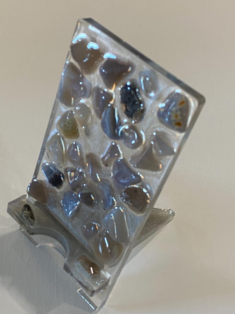 Customizable Cell Phone Stand. the Best Gift With Meaning. Agate Brings ...