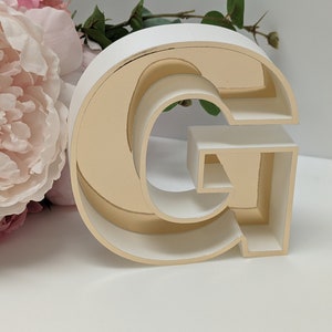 Favor Gift Letters or Numbers Stand up Tray EMPTY - Etsy