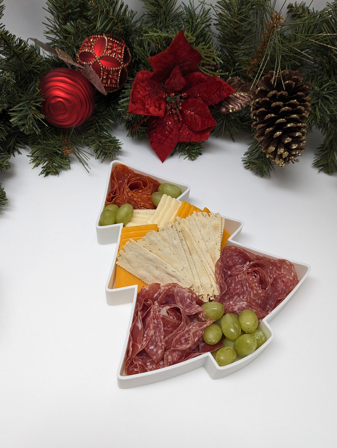 Christmas Tree Tray - Food Grade Plastic Material SOLID Washable and ...