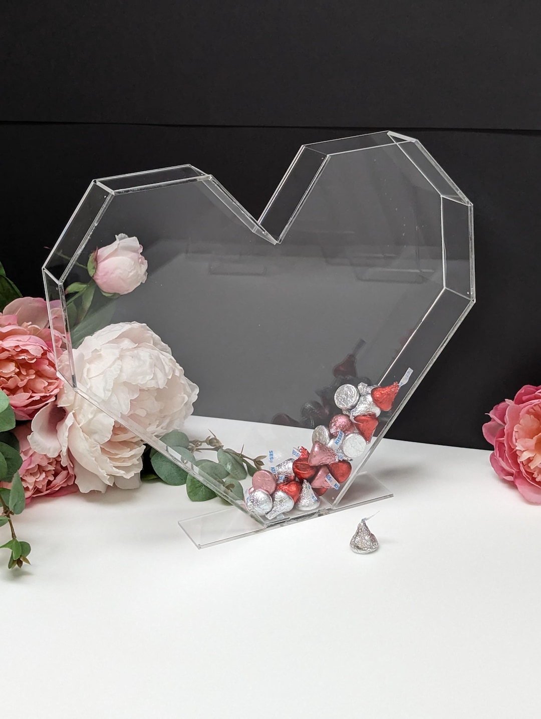 Fillable Acrylic Letters Numbers Shapes - 3D Acrylic Shapes Easy to ...