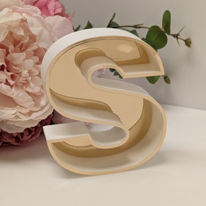 Favor Gift Letters or Numbers Stand up Tray EMPTY - Etsy