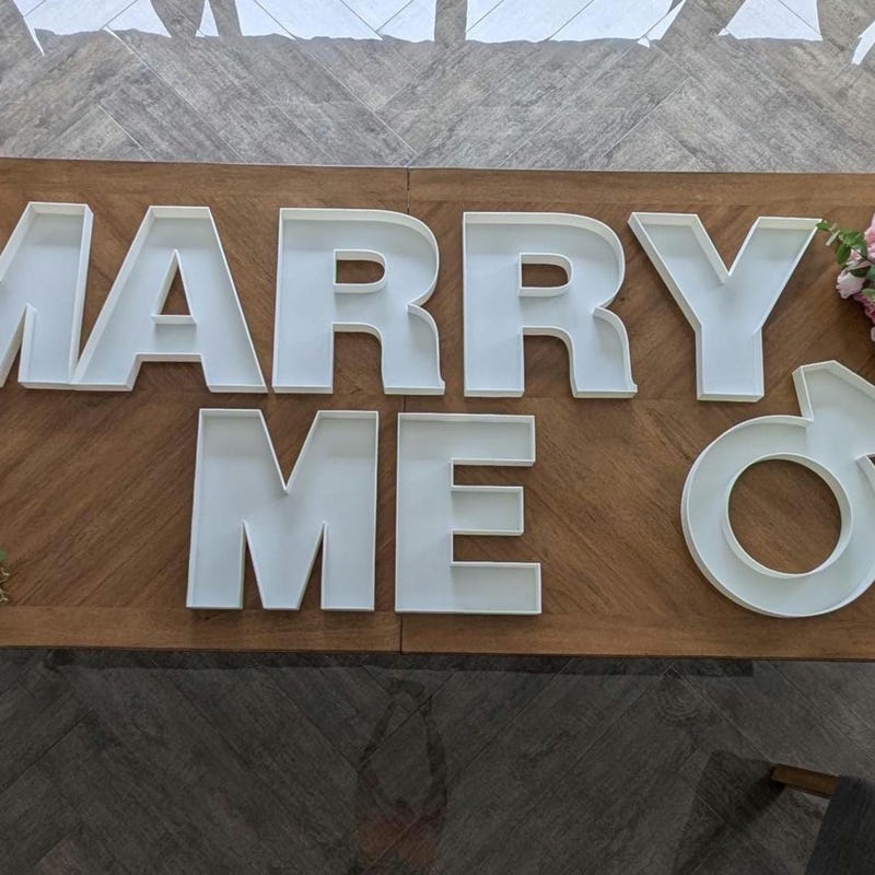 Stand up Letters - Etsy