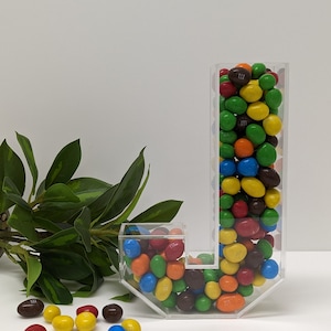 Fillable Acrylic Letters and Numbers 3D Acrylic Letters and Numbers ...