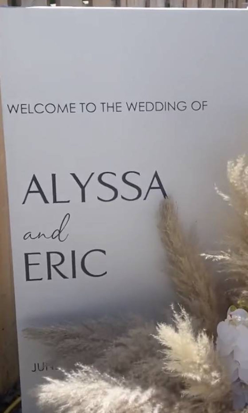 Vinyl Welcome Sign Mirror Backdrop Sign Birthdays Christening - Etsy