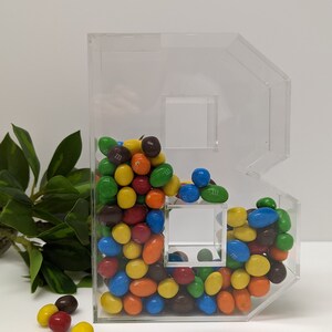 Fillable Acrylic Letters and Numbers - 3D Acrylic Letters and Numbers ...