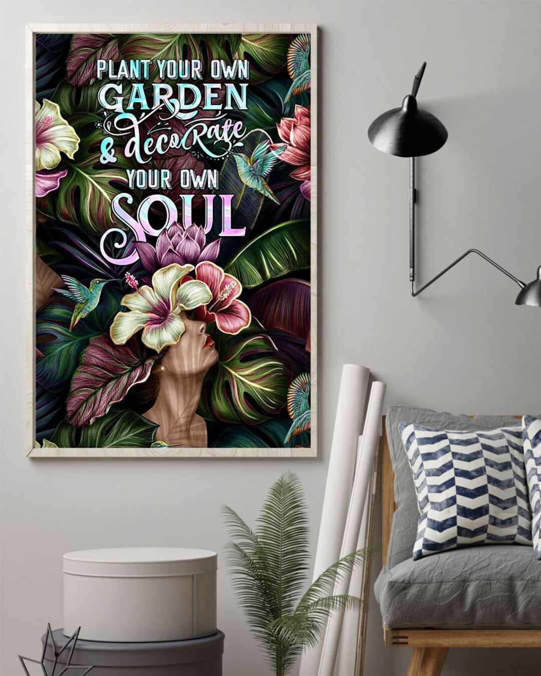 Garden Plant Your Own Garden Poster, Gardening Poster, Garden Poster ...