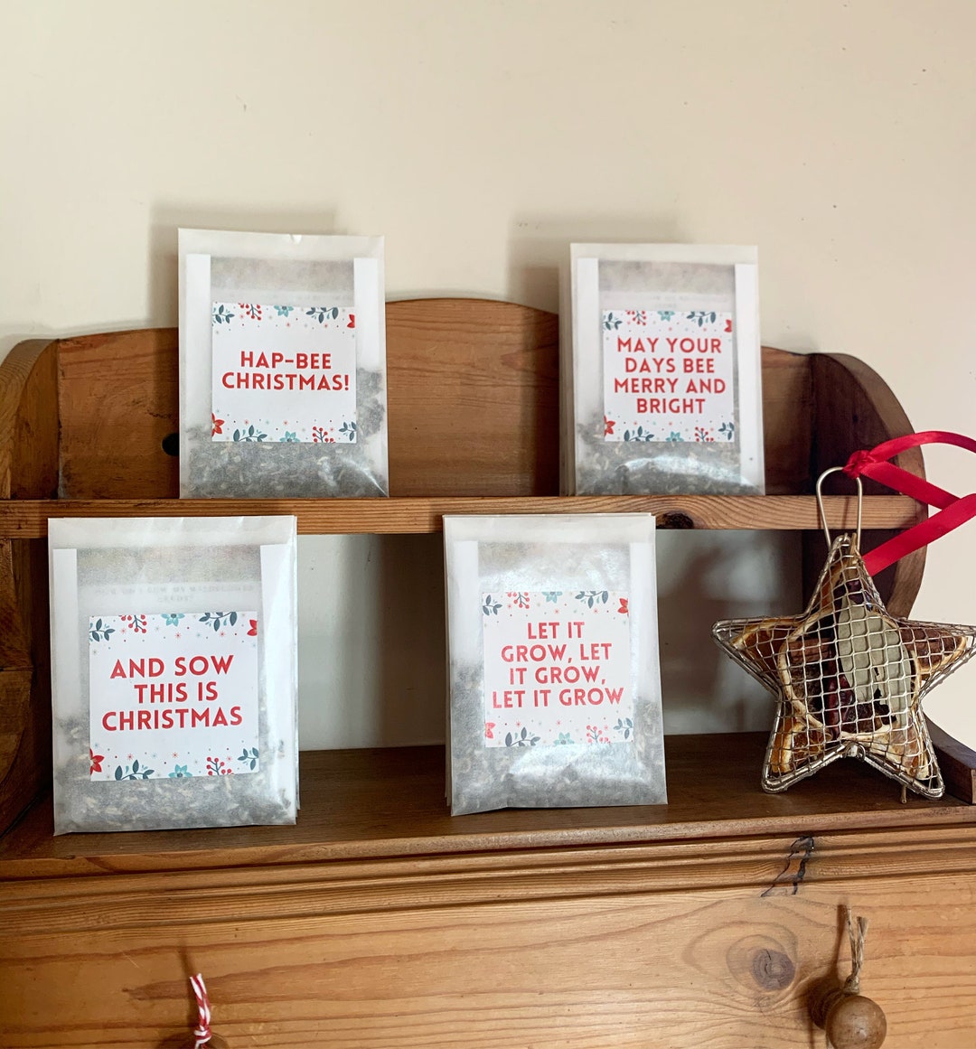 Christmas Wildflower Seed Gifts - Etsy UK