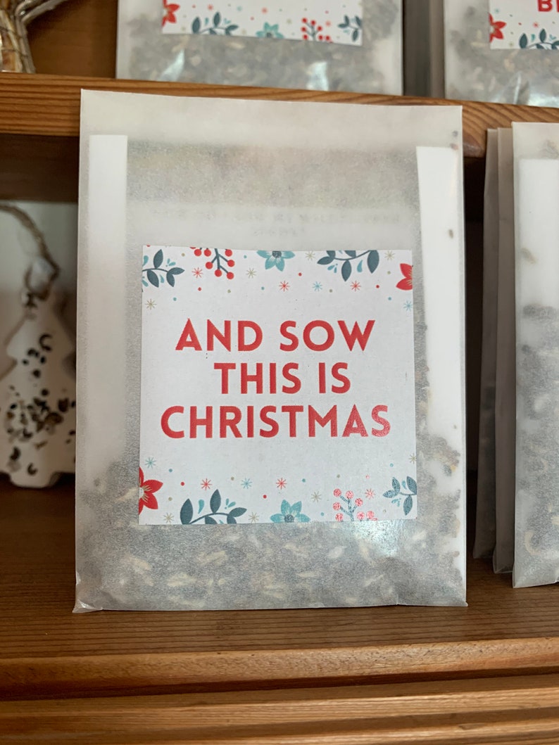 Christmas Wildflower Seed Gifts - Etsy UK