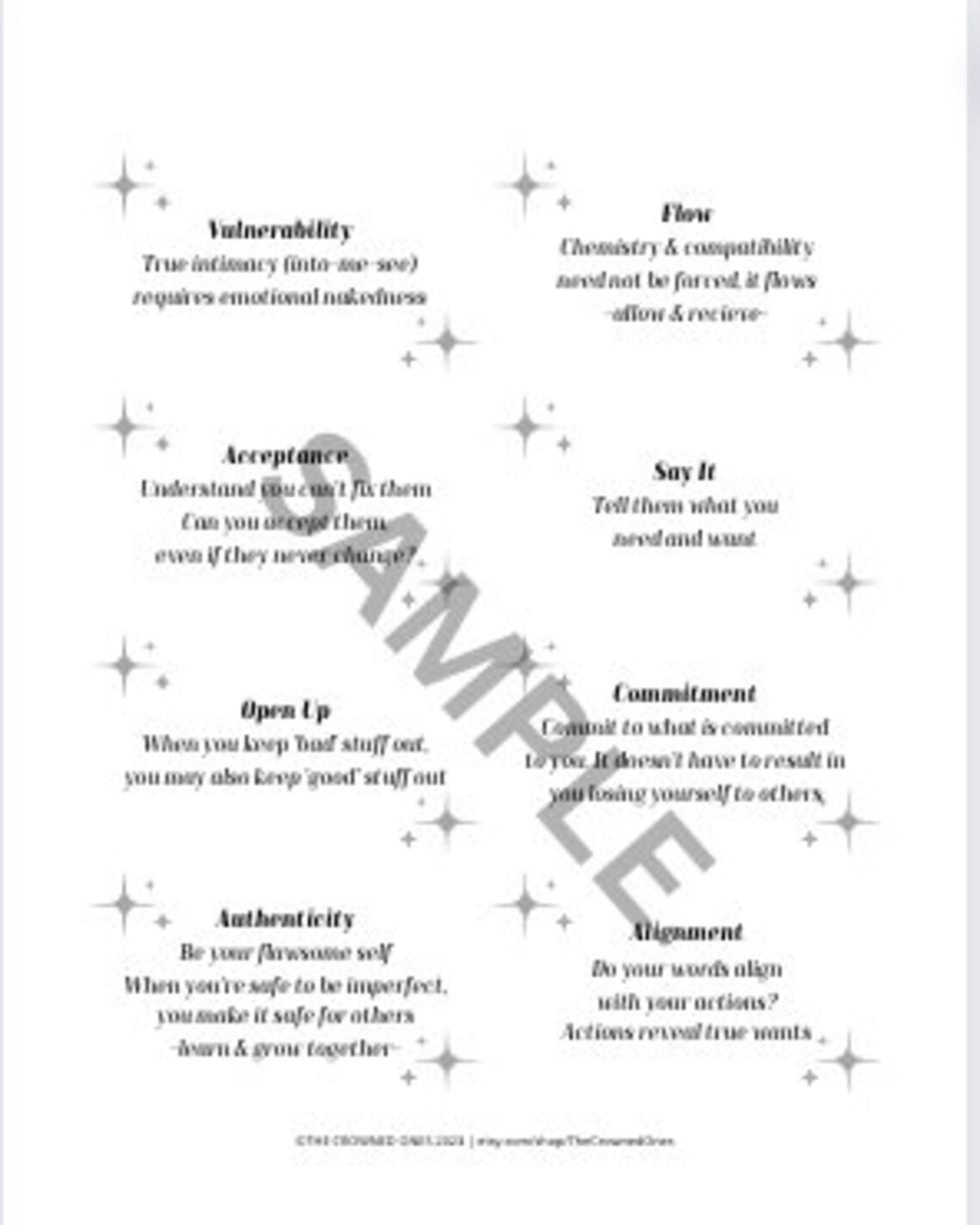 Intimacy Issues Oracle Deck - Instant Download, Print, & Cut! - Etsy