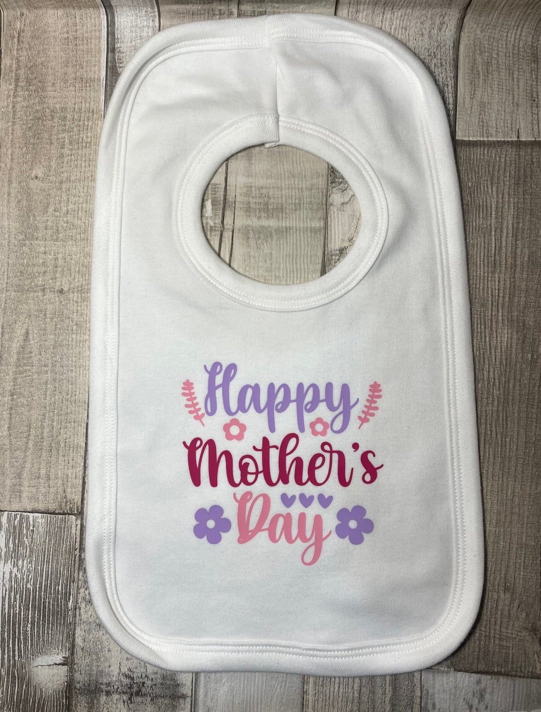 Mother’s Day Bib - First Mother’s Day - Mother’s Day Gift From Baby ...