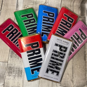 Prime Chocolate Bar - Prime Novelty - Prime Chocolate Wrapper - Prime ...