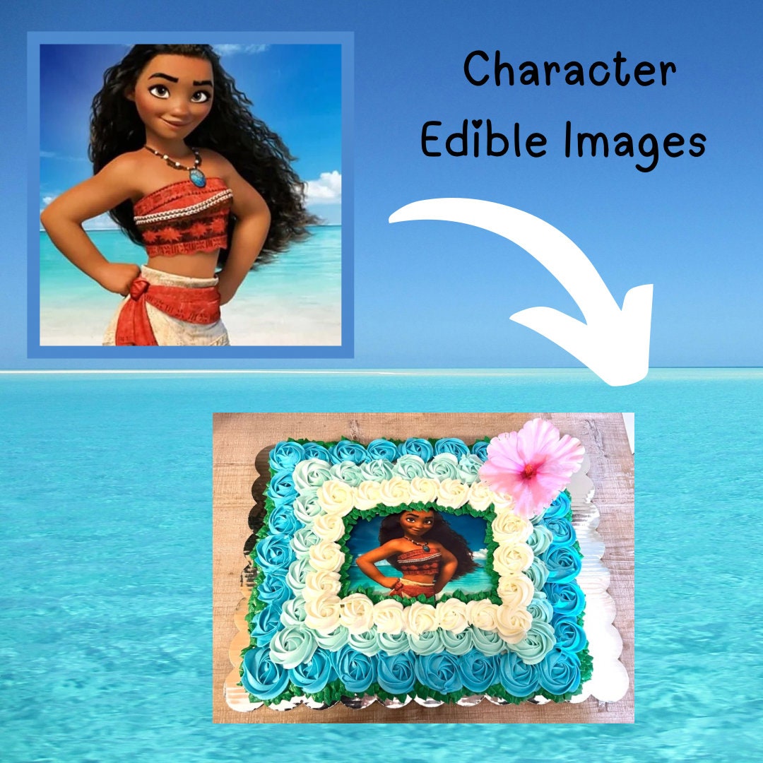 Princess Edible Cake Topper - Etsy