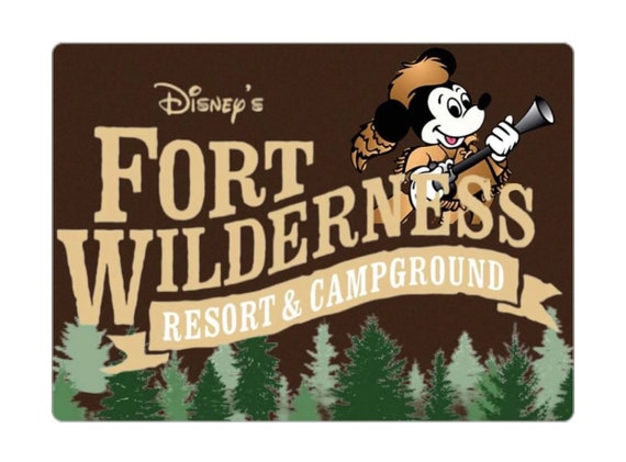 Fort Wilderness Musket Mickey Magnet - Etsy