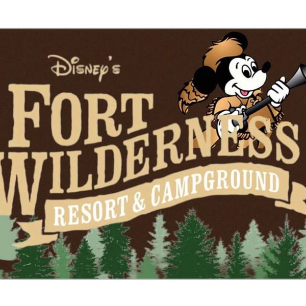 Fort Wilderness Sign - Etsy