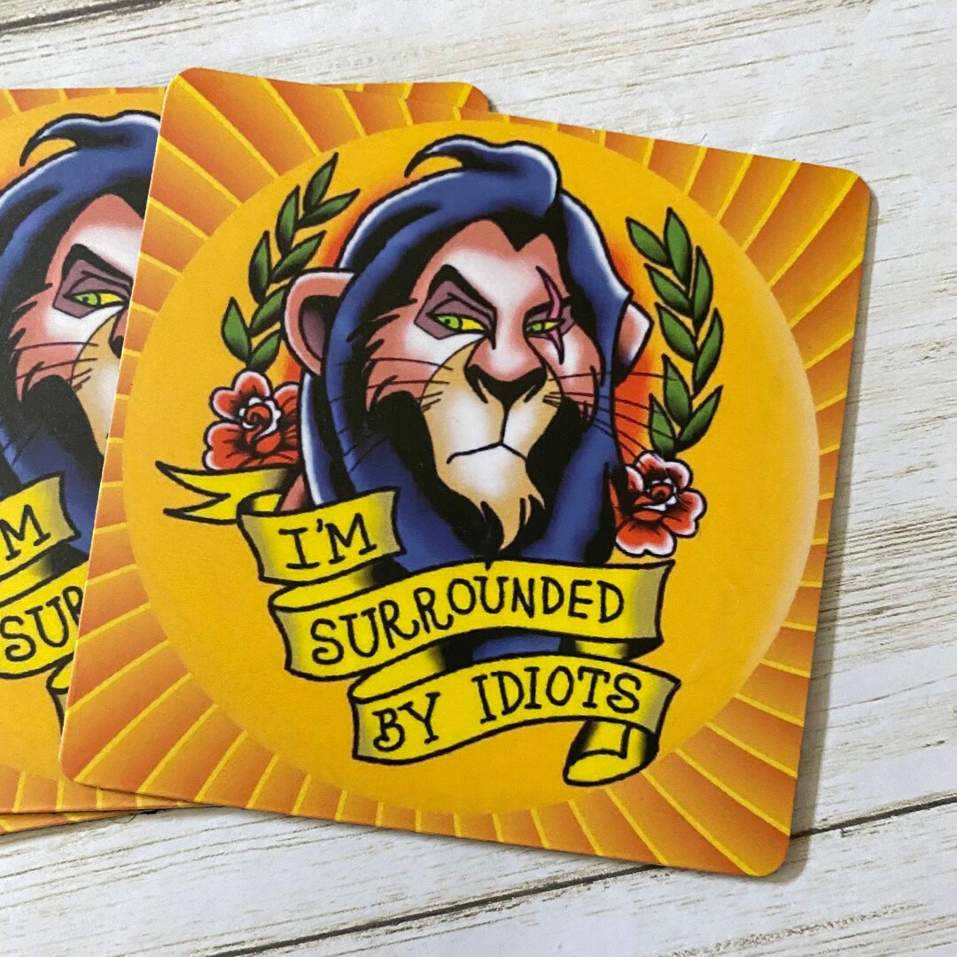 I’m Surround by Idiots Magnet - Etsy