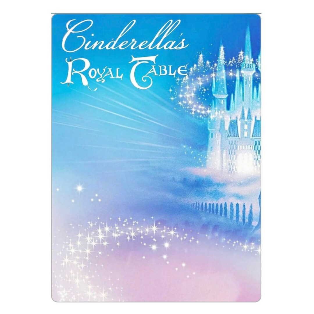 Disney Character Autograph Magnet Cinderella’s Royal Table - Etsy