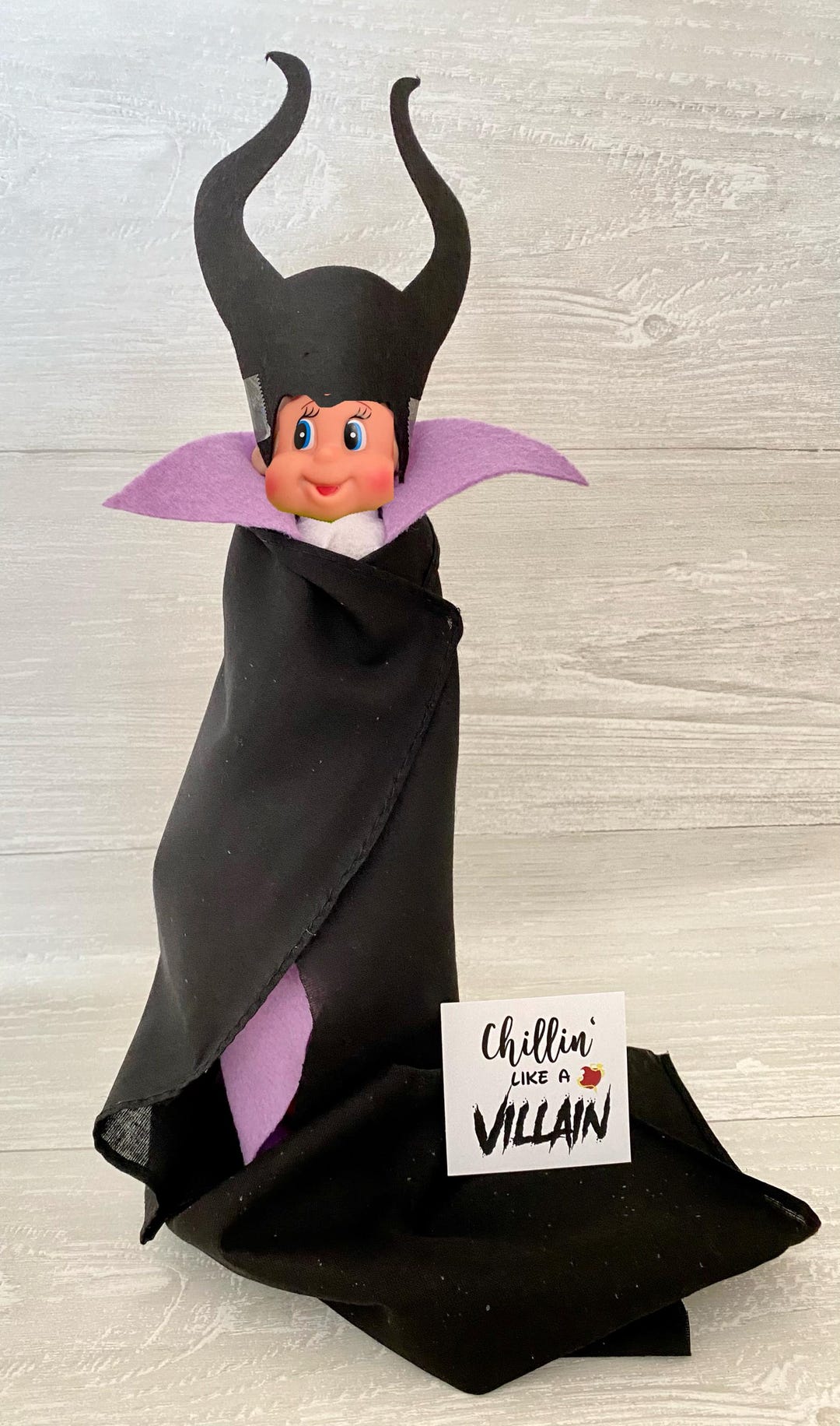 Christmas Elf Disney Maleficent Scene, Rotten to the Core, Elf Scene - Etsy