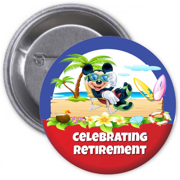 Retirement Mickey Ears - Etsy