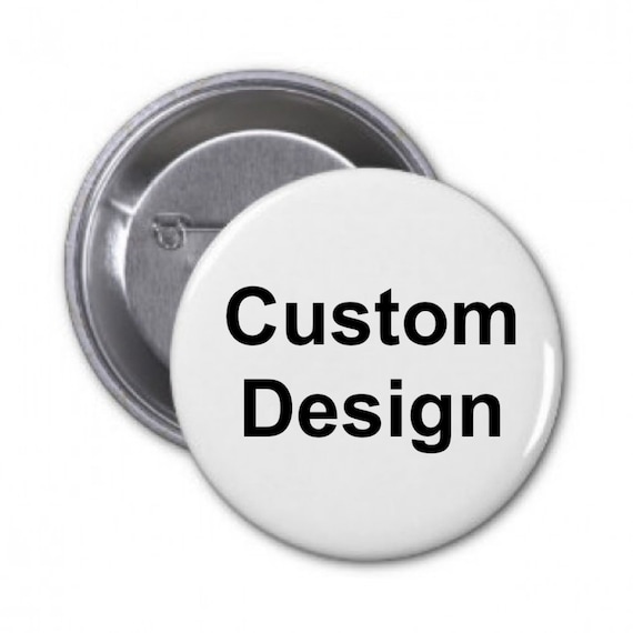 Custom Design Button - Etsy