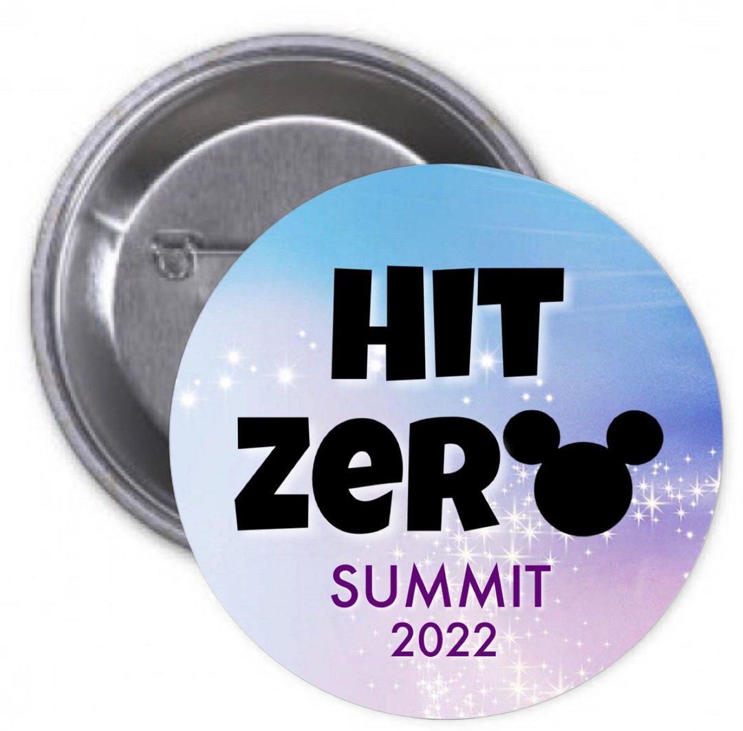 Hit Zero Summit Button 2022 - Etsy