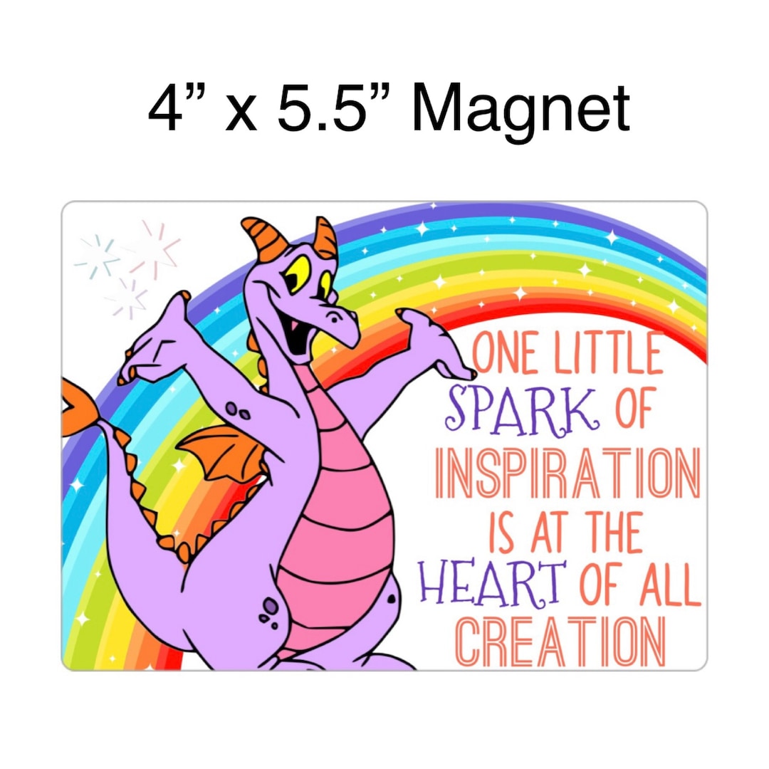 Figment One Little Spark Magnet - Etsy