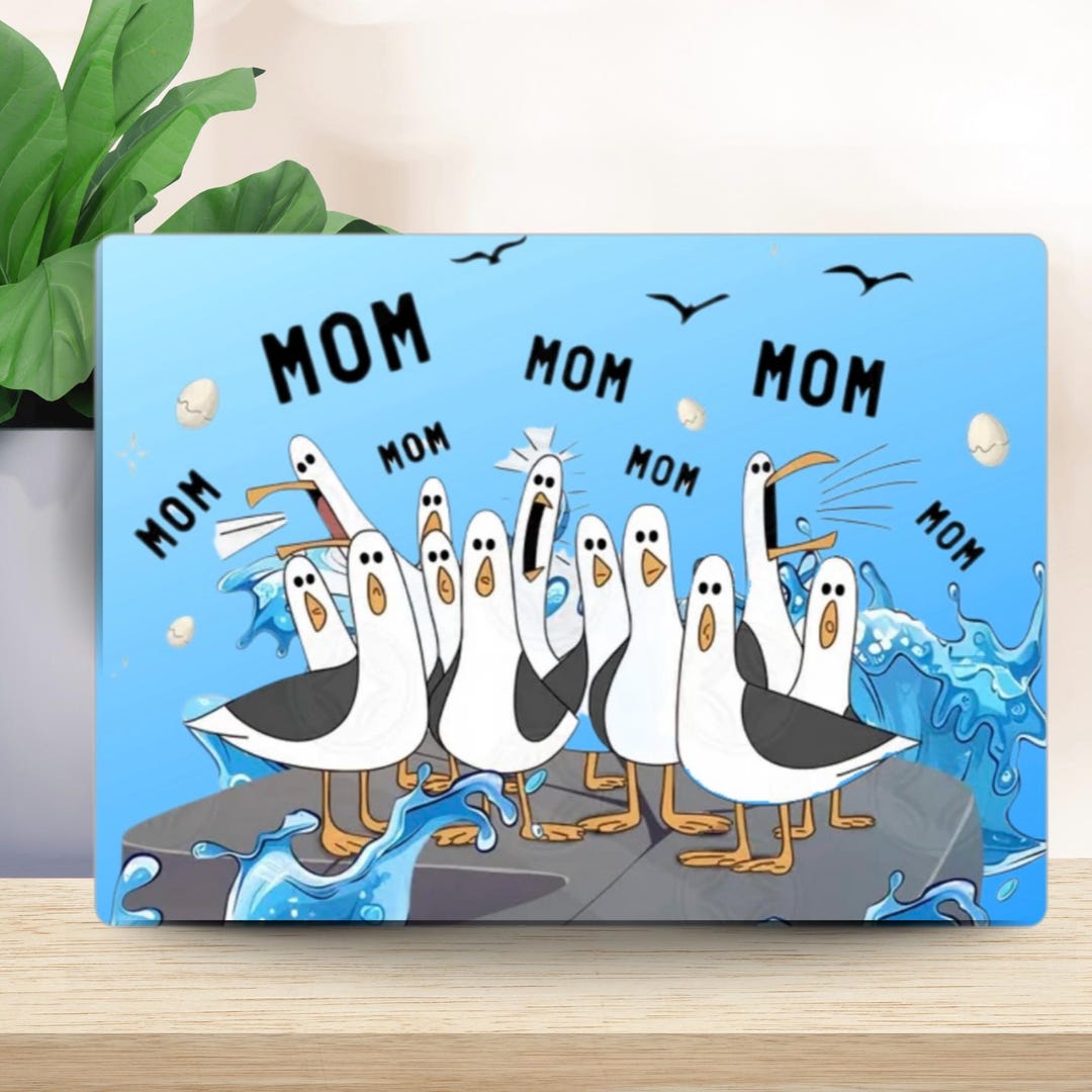 Nemo Seagulls Mom Mom Mom Magnet, Disney Refrigerator Magnet, Mine Mine ...