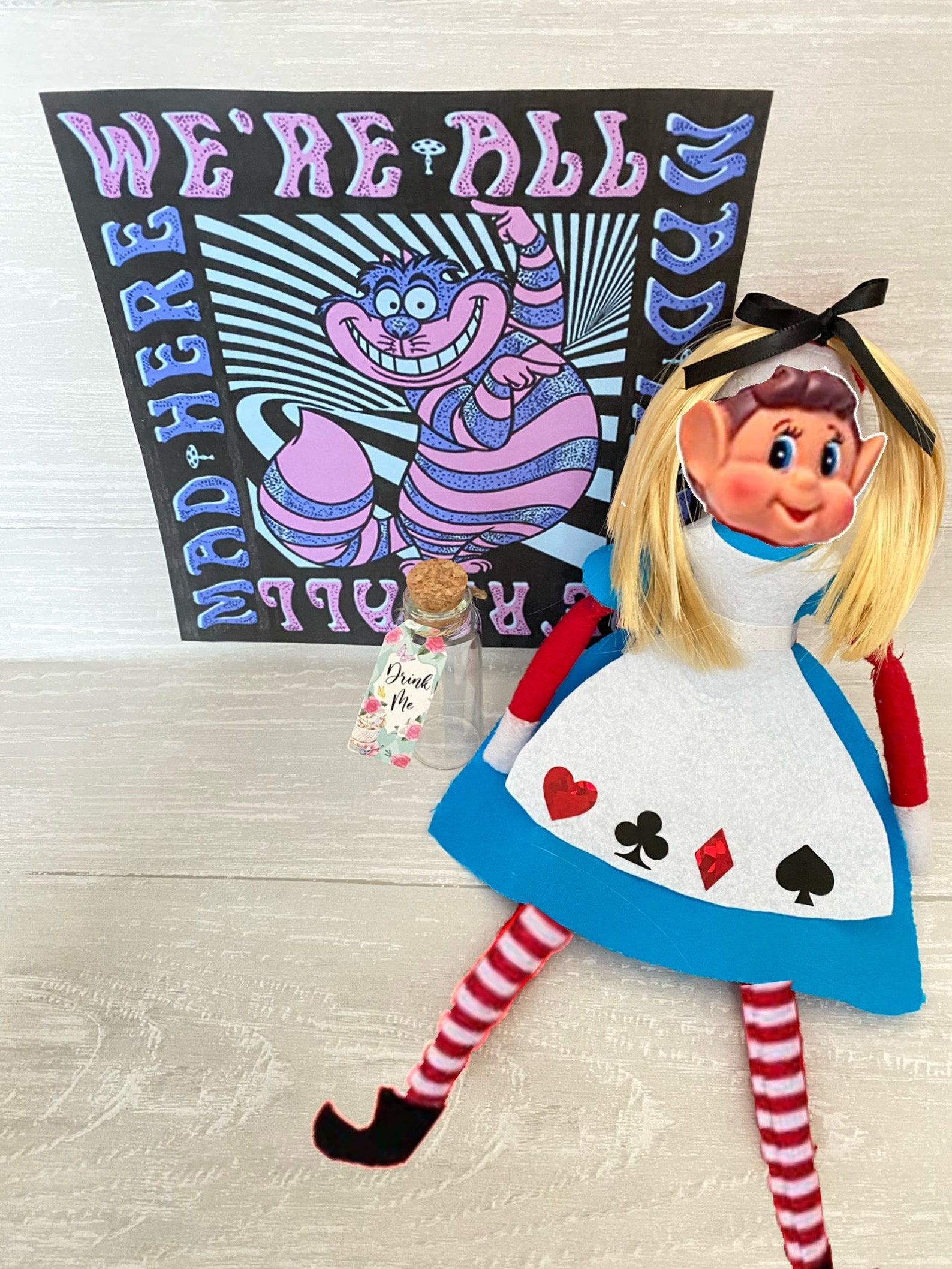 Elf Alice in Wonderland Scene - Etsy