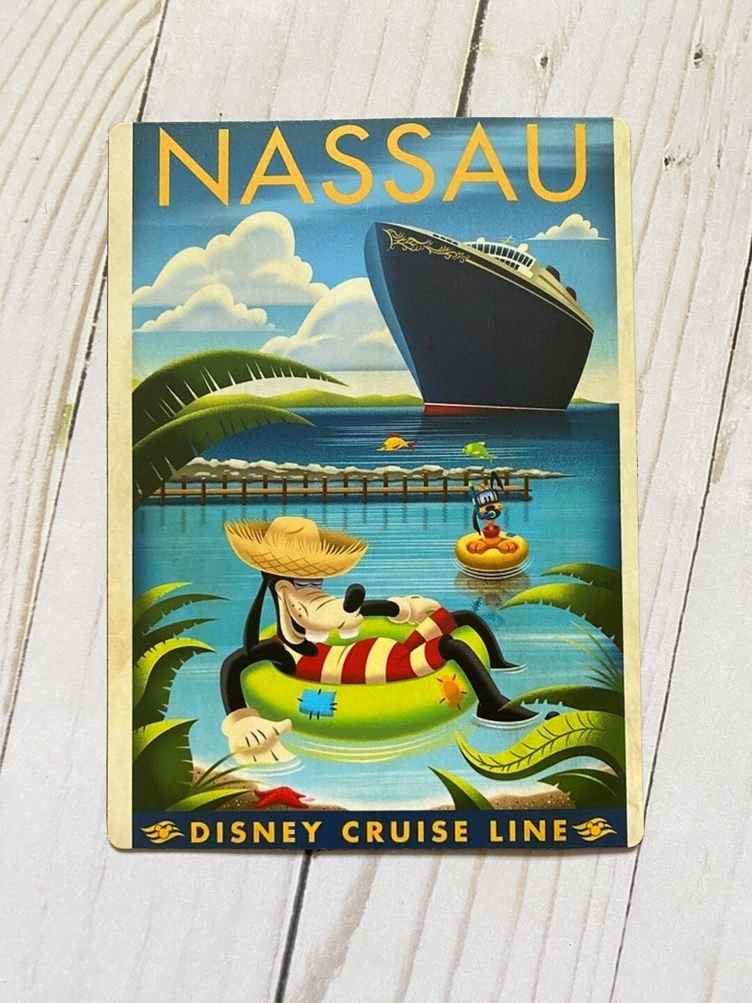 Disney Cruise Nassau Magnet, Fish Extender Gift, Stateroom Door Magnet ...