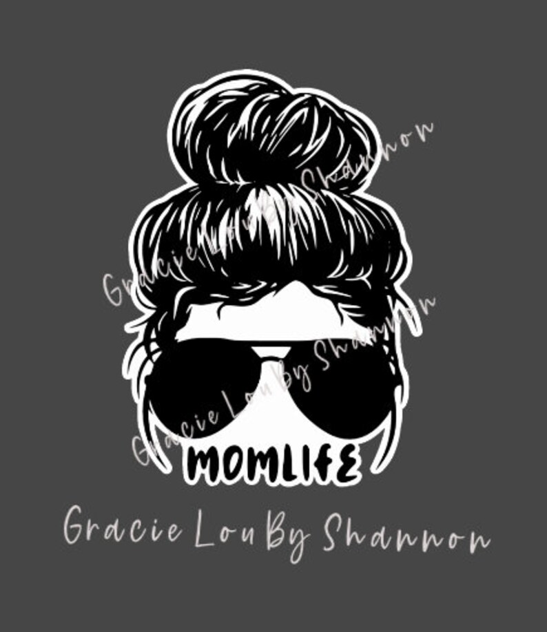 Mom Life Sticker/svg Combo - Etsy