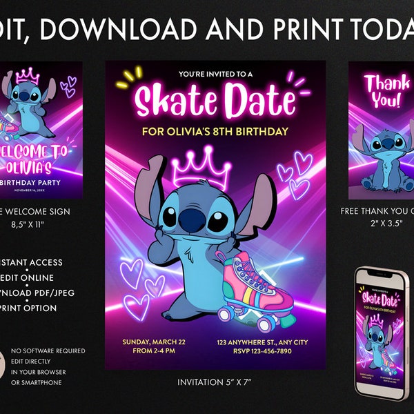 Roller Skating Party - Etsy