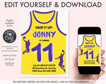 Jersey Birthday Invitation - Etsy UK