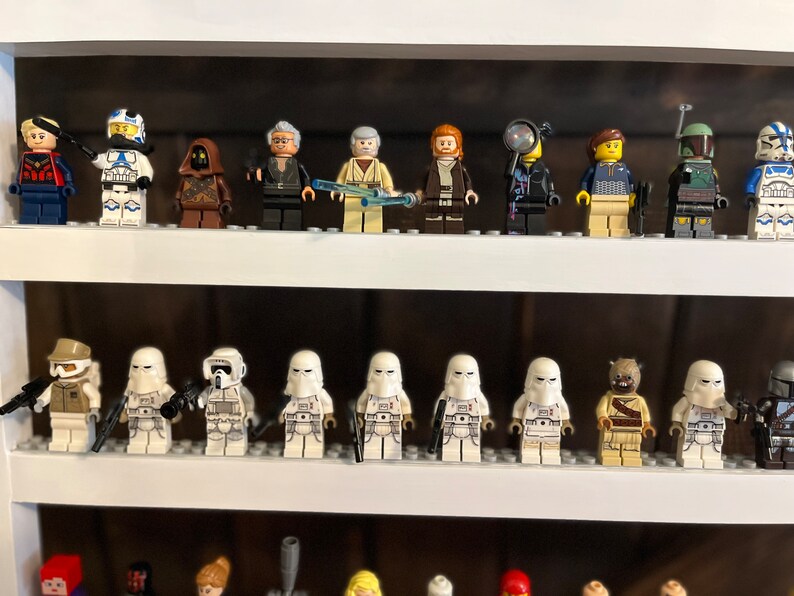 Minifig Display Shelf: Holds 70-100+ Minifigures - Etsy