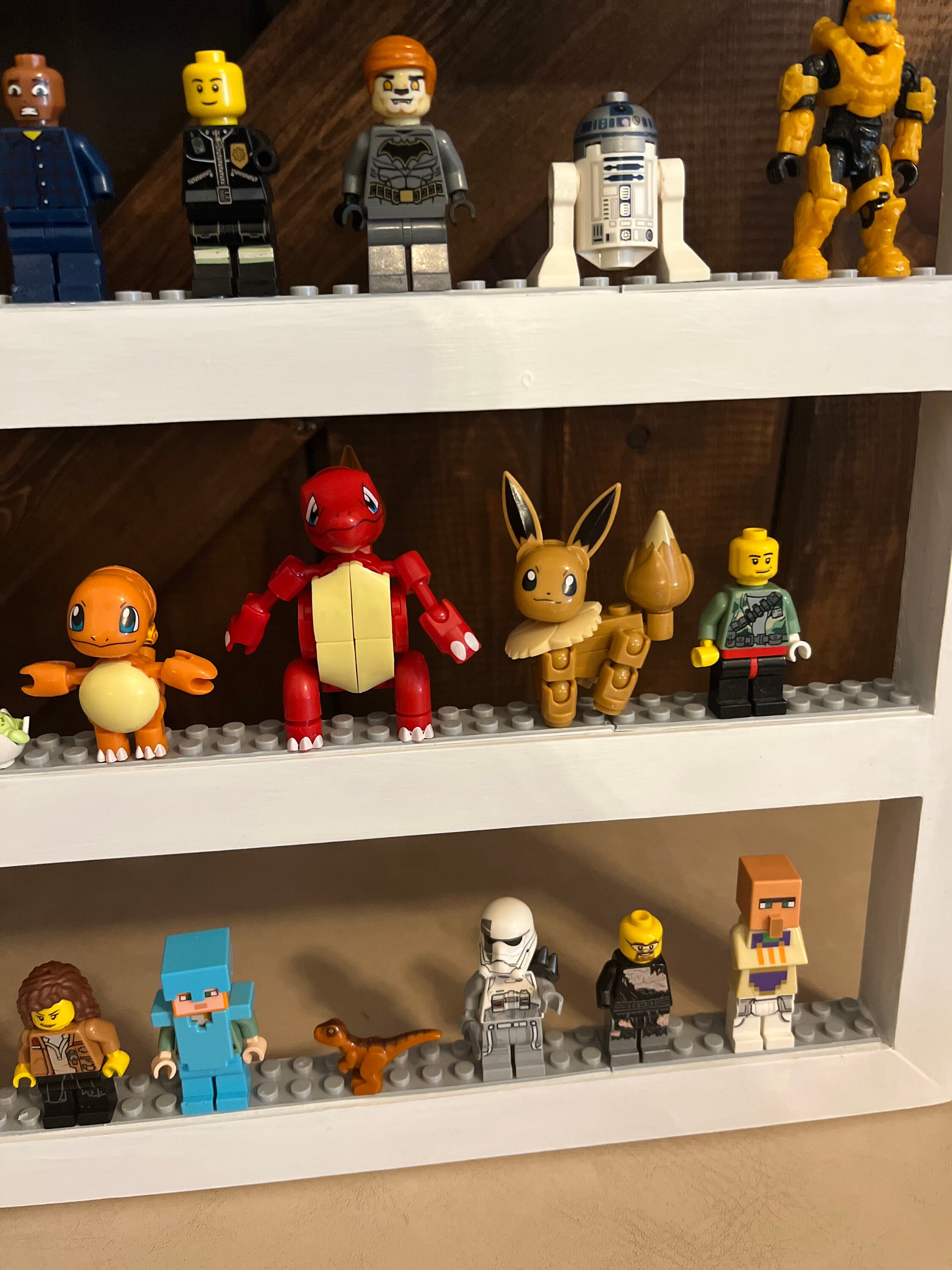 Minifig Display Shelf: Holds 70-100+ Minifigures - Etsy