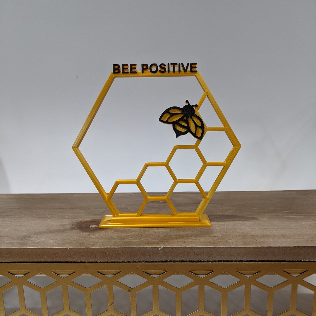 Bee Positive Home and Office Decor - Etsy