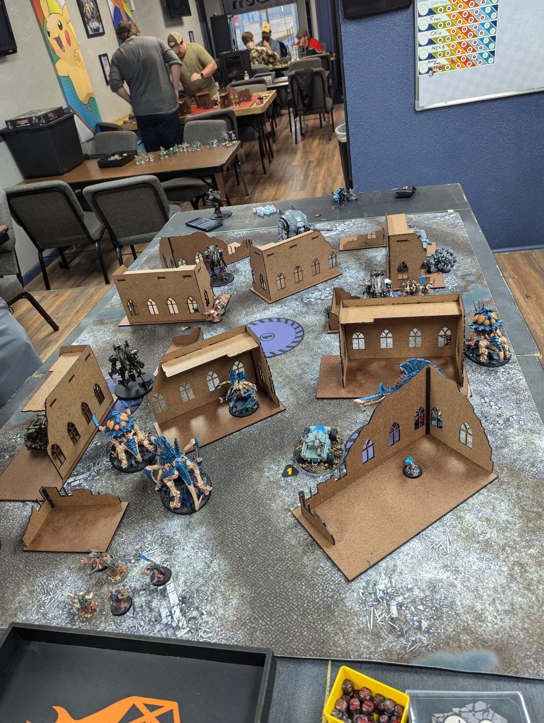 Tabletop Wargaming Terrain With Base Footprints - Etsy